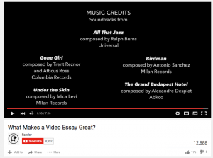 Using “B-roll” footage; citations | Visual Rhetoric